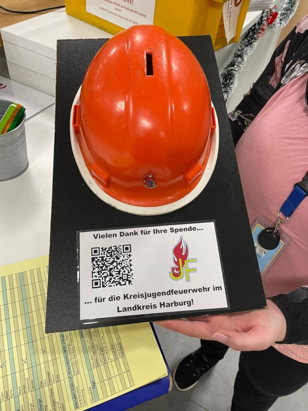 Spende für die Kreisjugendfeuerwehr // Amazon spendet über 1000 Euro ...